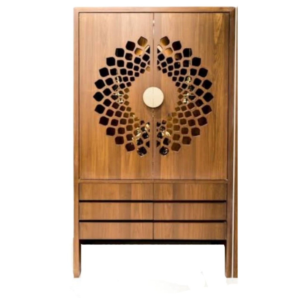 Buy now WOODEN POOJA CUPBOARD Online at a low price in India.