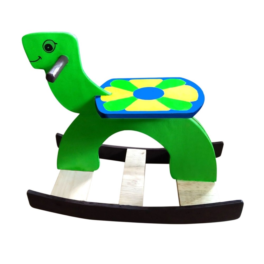 Buy now WOODEN TURTLE ROCKER Online at Low Prices in India.